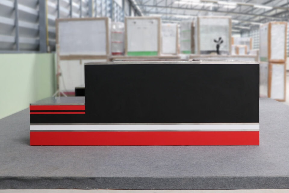 เคาน์เตอร์แคชเชียร์งานห้าง/ซุปเปอร์มาร์เก็ต รุ่น CC-027 TOOB